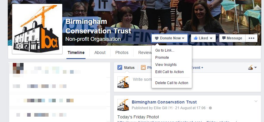How To Add Donate Button To Other Facebook Post